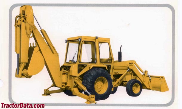 TractorData.com Massey Ferguson 50C backhoe-loader tractor photos information