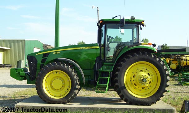 TractorData.com John Deere 8430 tractor photos information