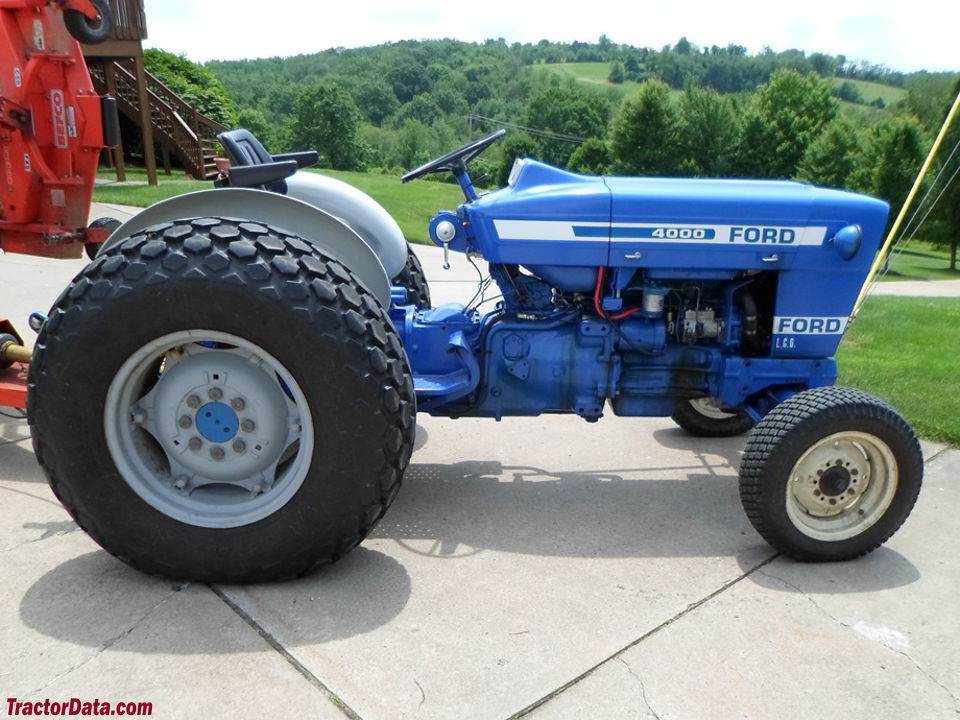 TractorData.com Ford 4000 tractor photos information