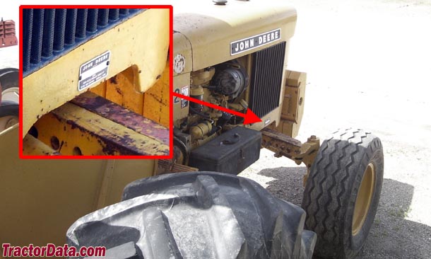 TractorData.com John Deere 302 industrial tractor photos information