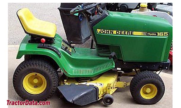 TractorData.com John Deere 165 tractor photos information