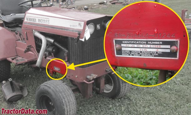 TractorData.com Wheel Horse D-250 tractor information