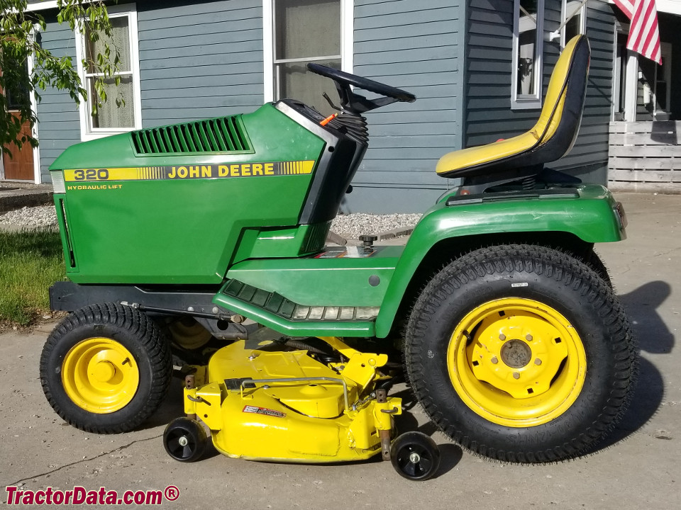 TractorData.com John Deere 320 tractor photos information
