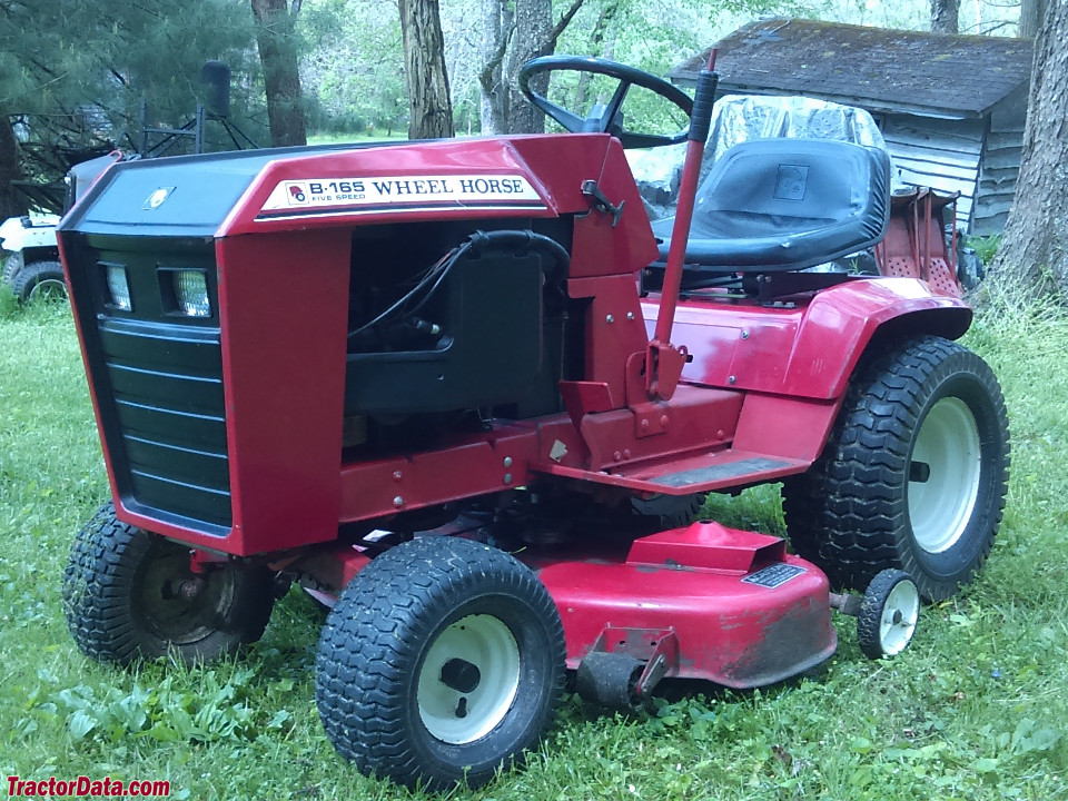TractorData.com Wheel Horse B-165 tractor photos information