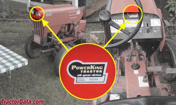 2418 Power King Tractor