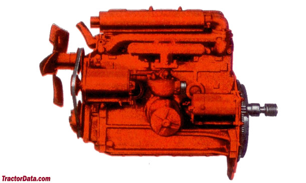 TractorData.com Ford Powermaster 841 tractor engine information