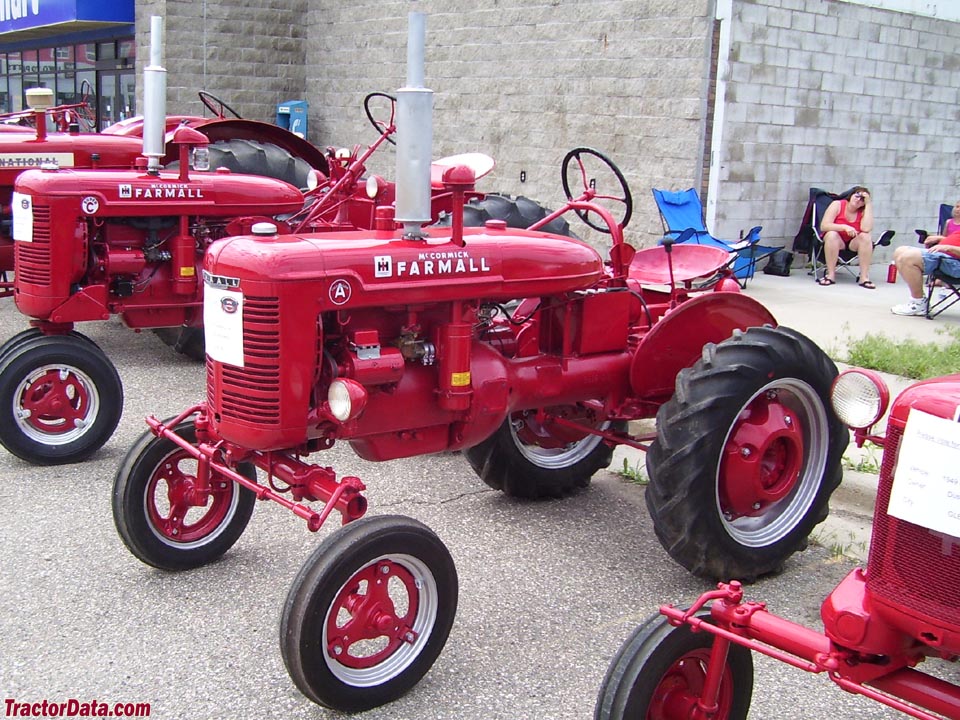 TractorData.com Farmall A tractor photos information