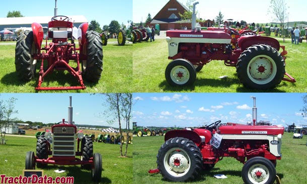 TractorData.com International Harvester 240 tractor dimensions information