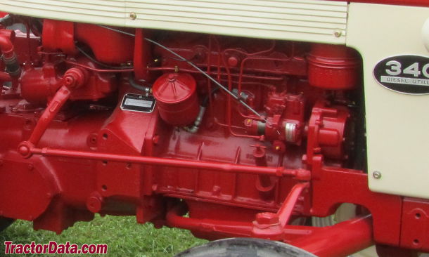 TractorData.com International Harvester 340 tractor engine information