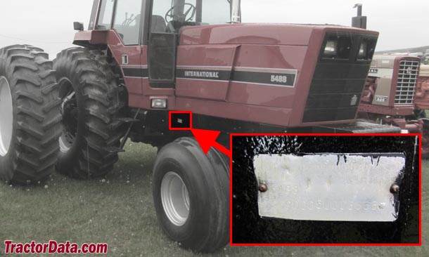 TractorData.com International Harvester 5488 tractor information