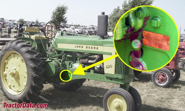 TractorData.com John Deere 620 tractor information