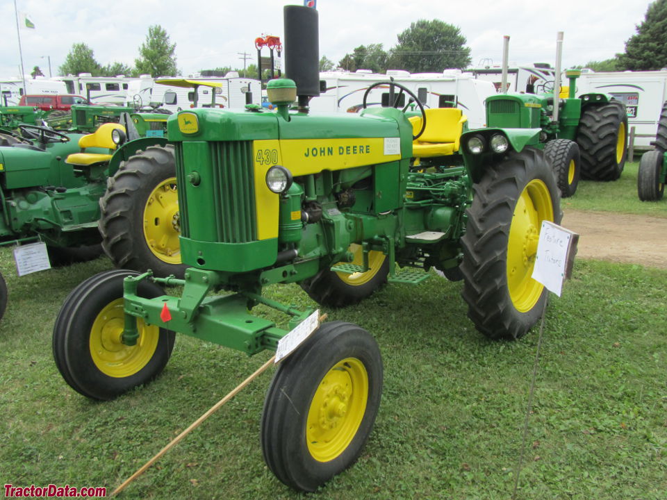 TractorData.com John Deere 430 tractor photos information