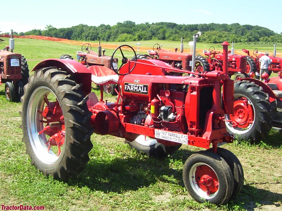 TractorData.com Farmall F-12 tractor photos information