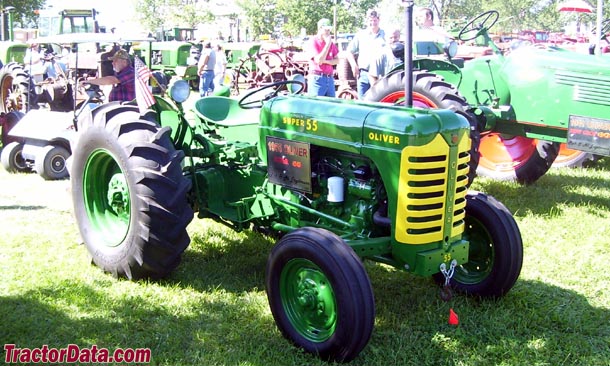 TractorData.com Oliver Super 55 tractor photos information