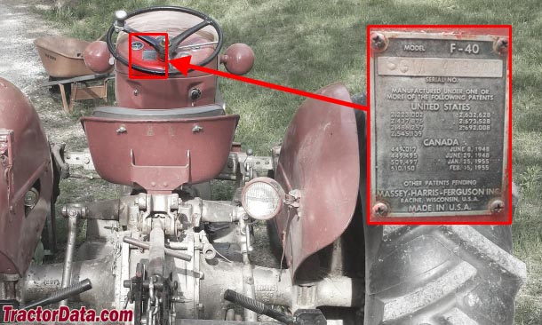 TractorData.com Massey Ferguson F40 tractor information