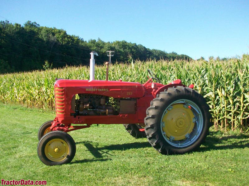TractorData.com Massey-Harris 333 tractor photos information