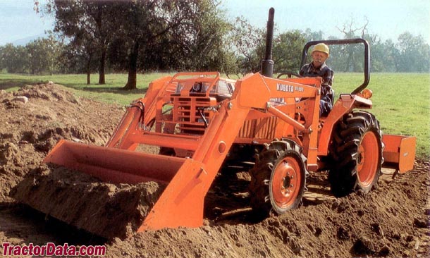 TractorData.com Kubota L2850 tractor photos information
