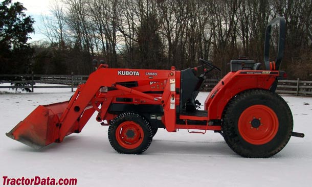 TractorData.com Kubota L3600 tractor photos information