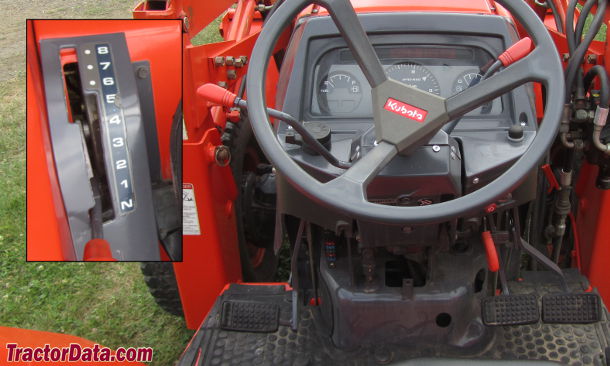 TractorData.com Kubota L4200 tractor transmission information