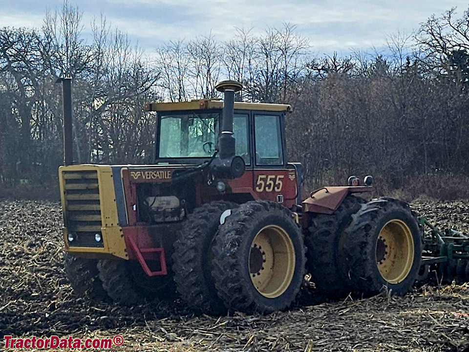 TractorData.com Versatile 555 tractor information