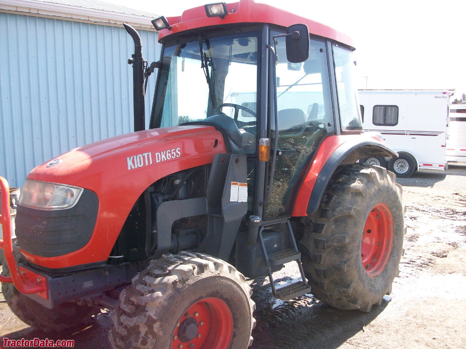 TractorData.com Kioti DK65 tractor photos information