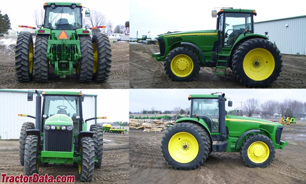TractorData.com John Deere 8320 tractor dimensions information