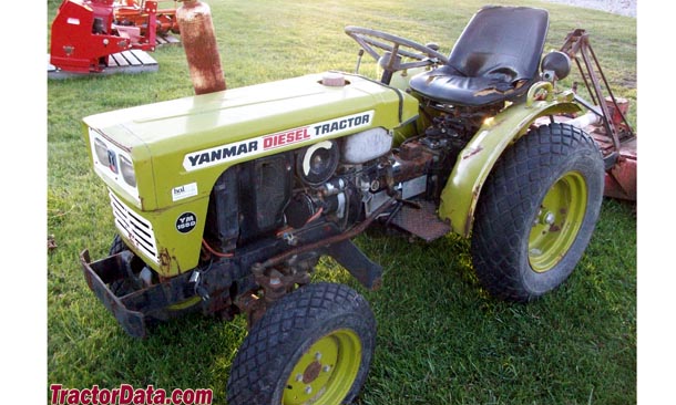 TractorData.com Yanmar YM155 tractor photos information