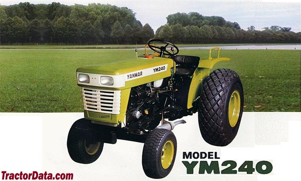 TractorData.com Yanmar YM240 tractor photos information
