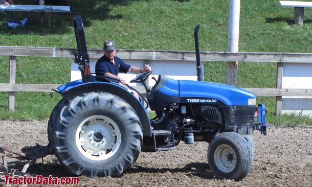 TractorData.com New Holland TN55 tractor photos information