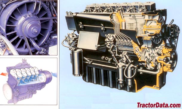 TractorData.com Deutz-Allis 7145 tractor engine information