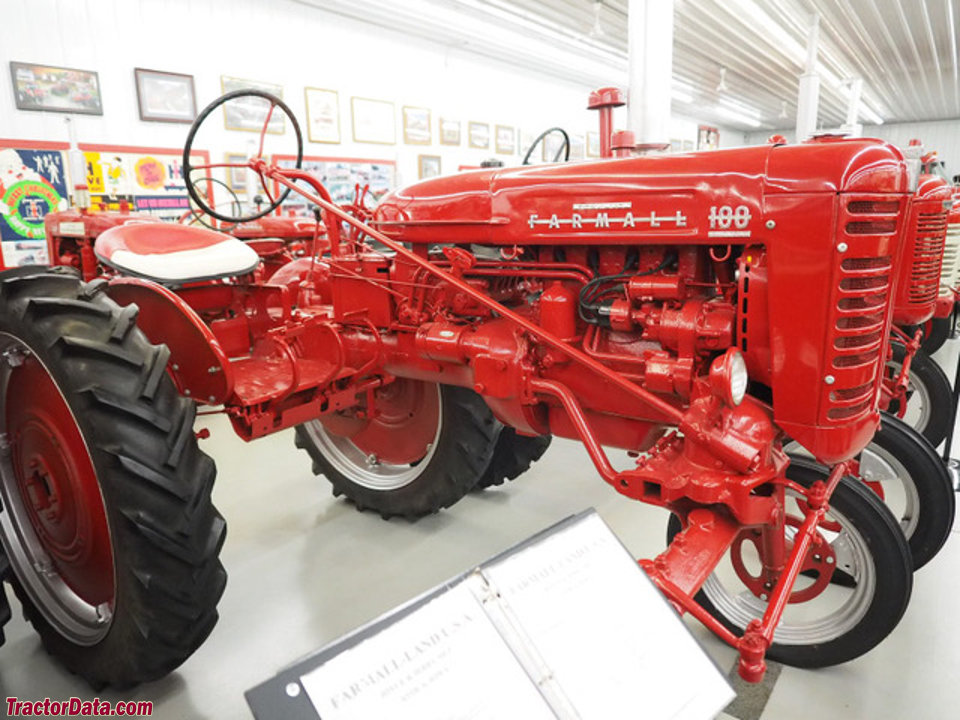 TractorData.com Farmall 100 tractor photos information