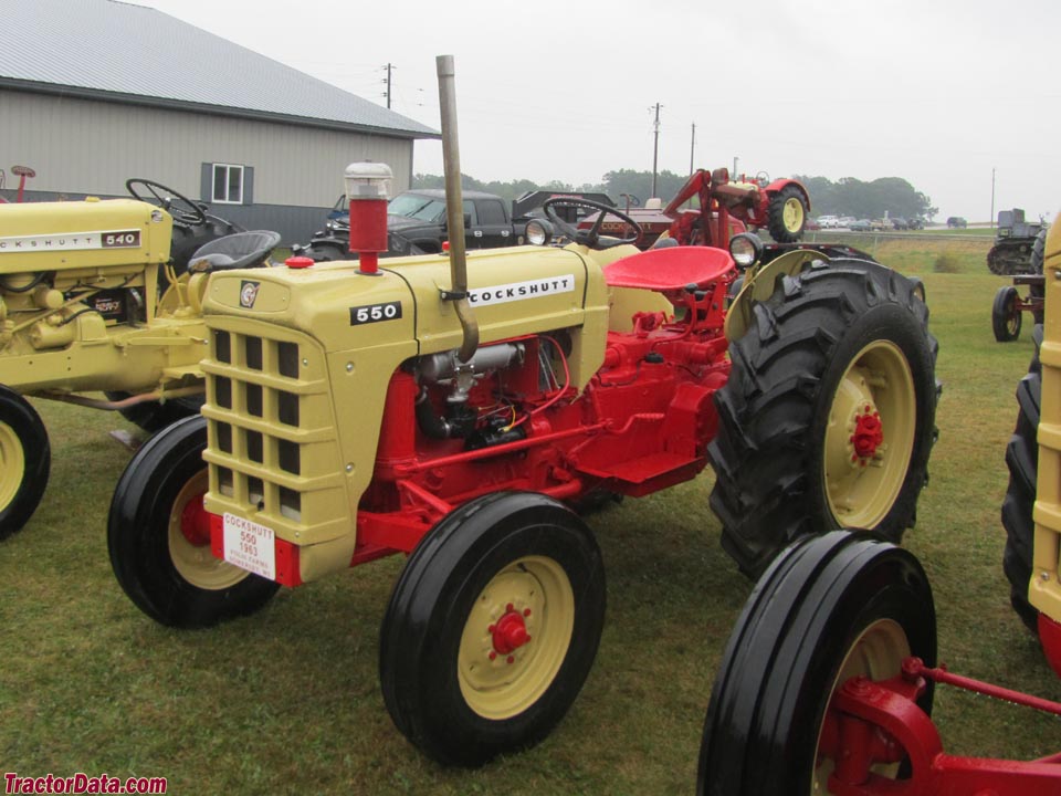 TractorData.com Cockshutt 550 tractor photos information