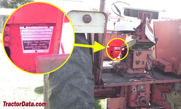 TractorData.com Cockshutt 1850 tractor information