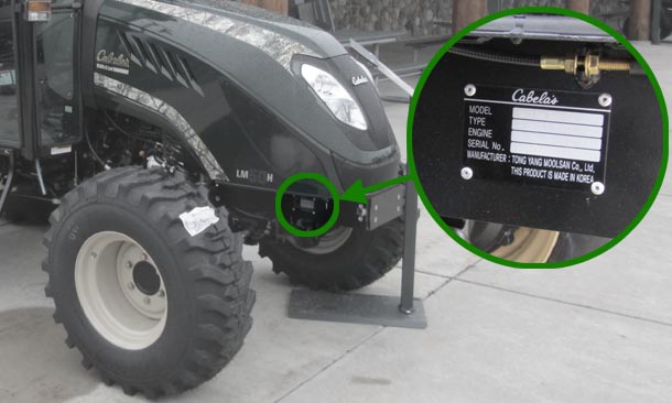 TractorData.com Cabelas LM50 tractor information