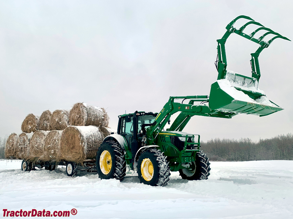 TractorData.com John Deere 6155M tractor photos information